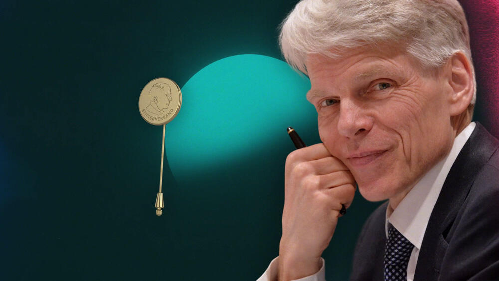 Andreas Barner erhält Richard-Merton-Ehrennadel | Stifterverband